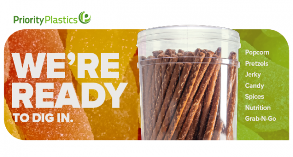 Ready for the Candy and Snack Container Market - Priority Plastics