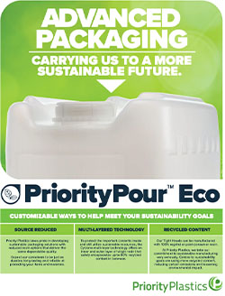 Rectangle Tight Head 70 mm 8 TPI Neck - 5 Gallon | Priority Plastics